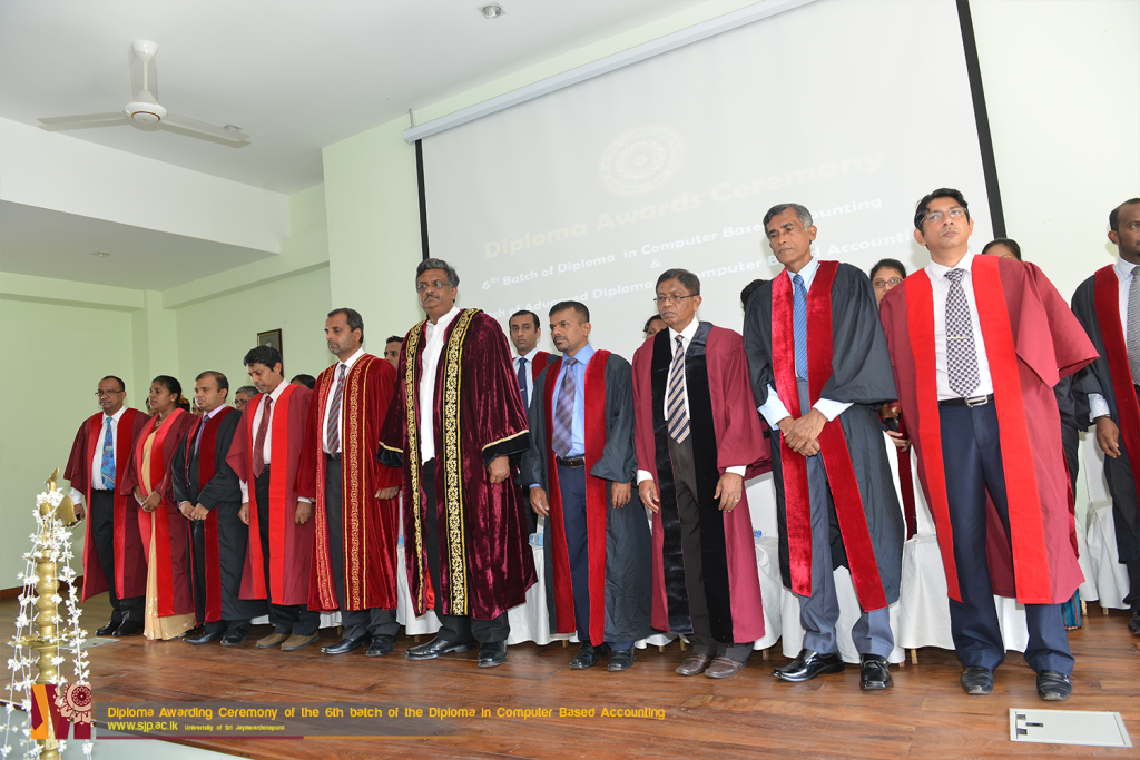 Diploma Awarding Ceremony of the Diploma in Computer Based Accounting ...