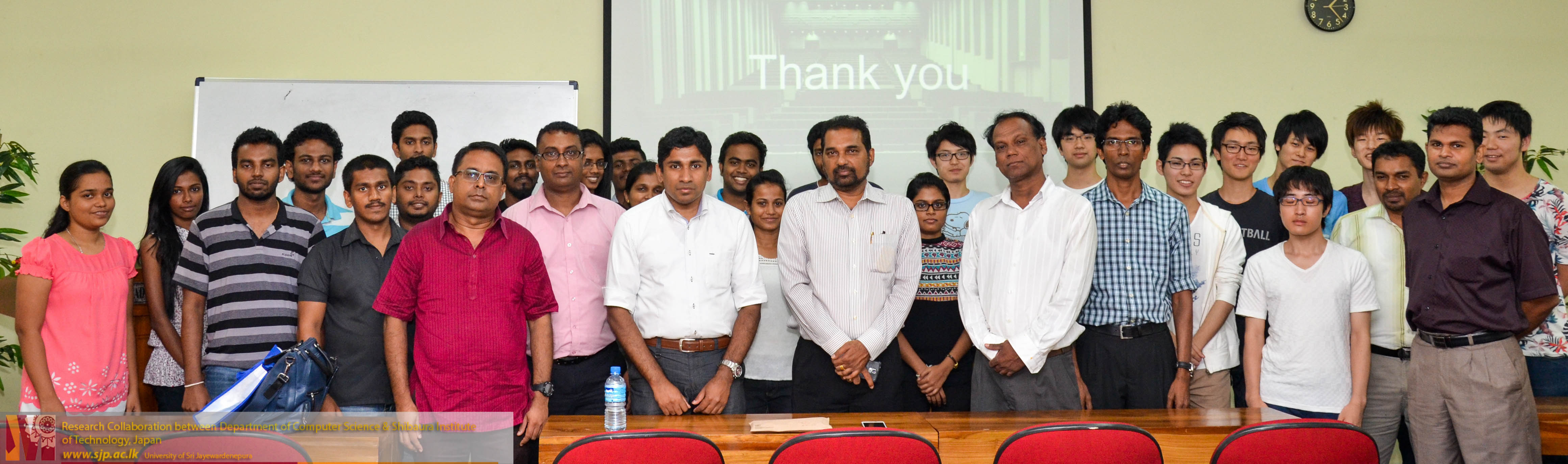 Research Collaboration between Department of Computer Science, and ...