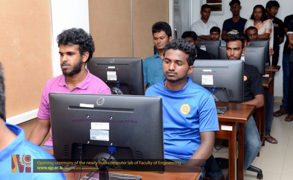 Opening ceremony of Computer lab (29) - USJ - University of Sri ...