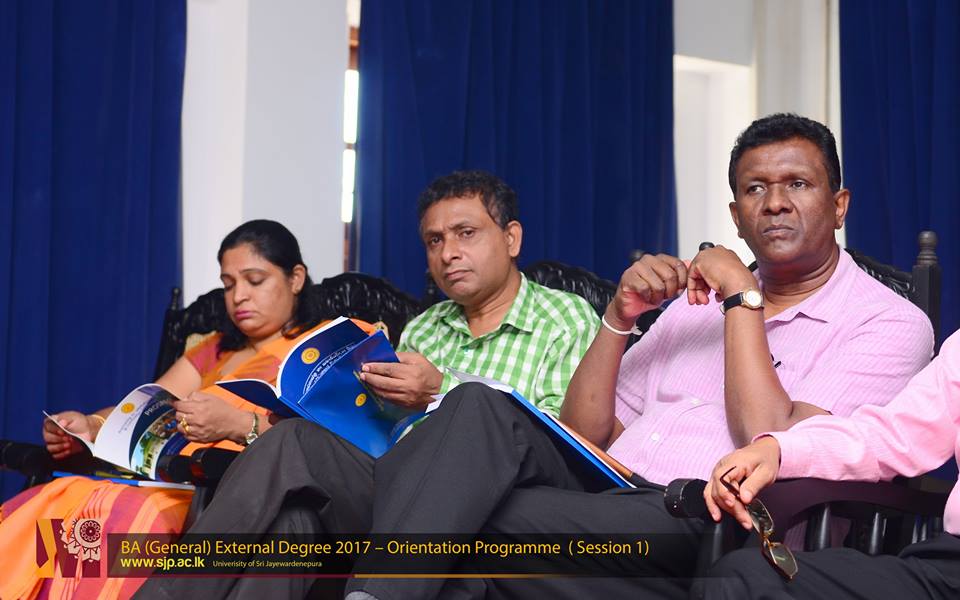 BA (General) External Degree 2017 – Orientation Programme (19) - USJ ...