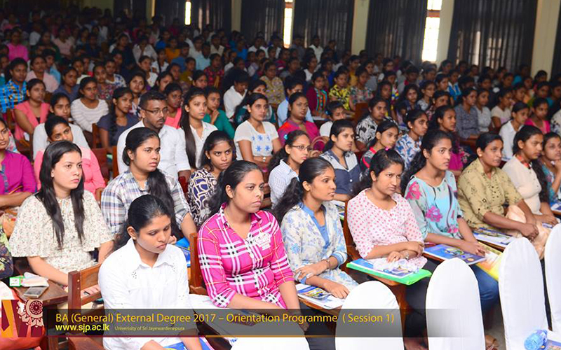 BA (General) External Degree 2017 – Orientation Programme (2) - USJ ...