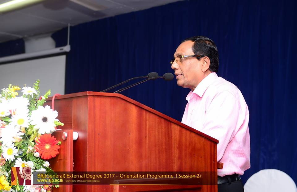 BA (General) External Degree 2017 – Orientation Programme - Session 02 ...