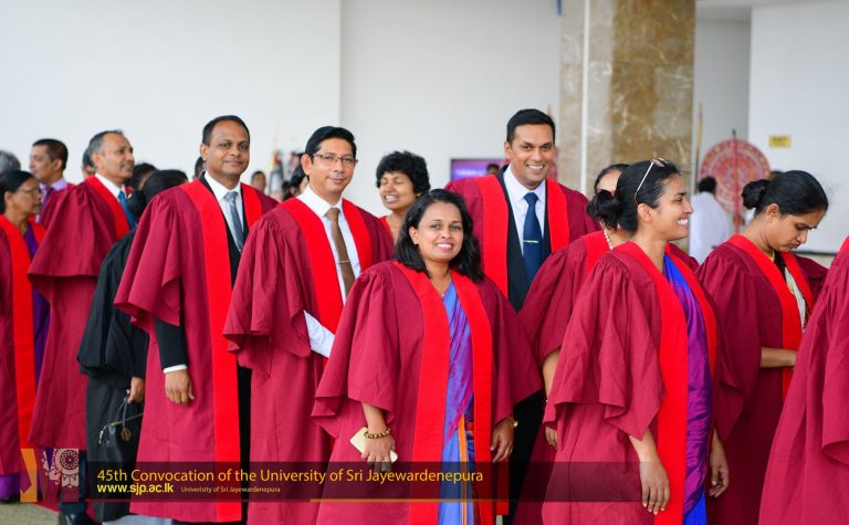 45th Convocation Of The University Of Sri Jayewardenepura 44 Usj University Of Sri