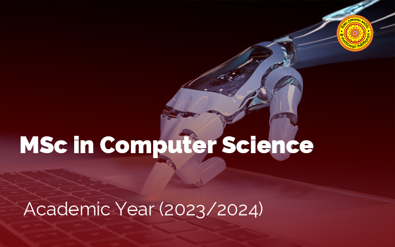 MSc In Computer Science USJ University Of Sri Jayewardenepura Sri