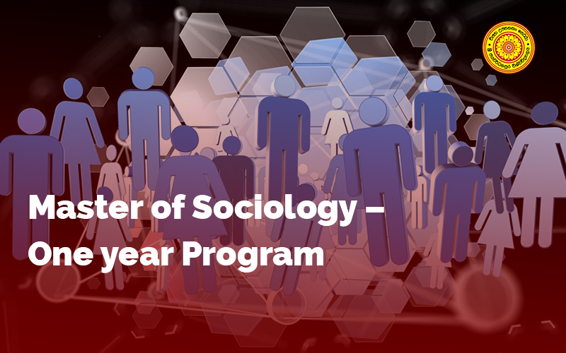 Master of Sociology – One year Program - USJ - University of Sri ...
