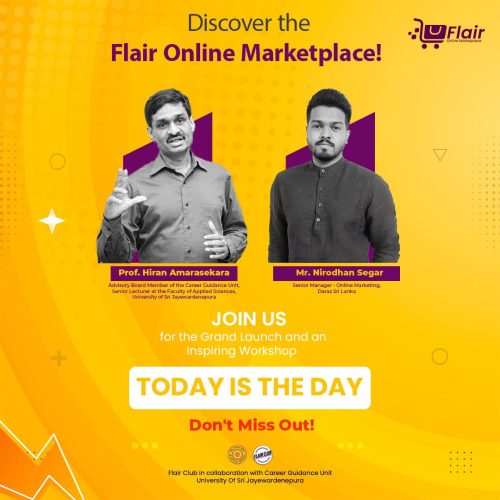 Introducing Flair Online Market place - USJ - University of Sri ...